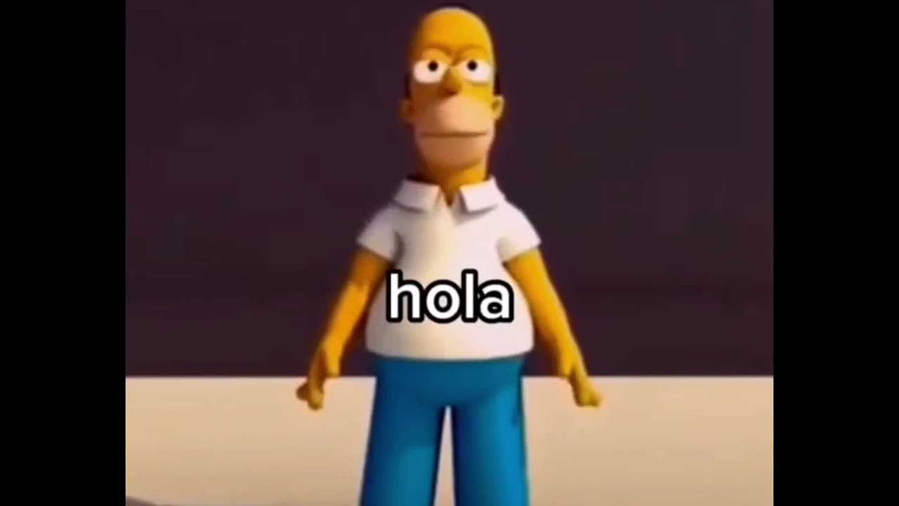 Homero hola tururururururururu - YouTube