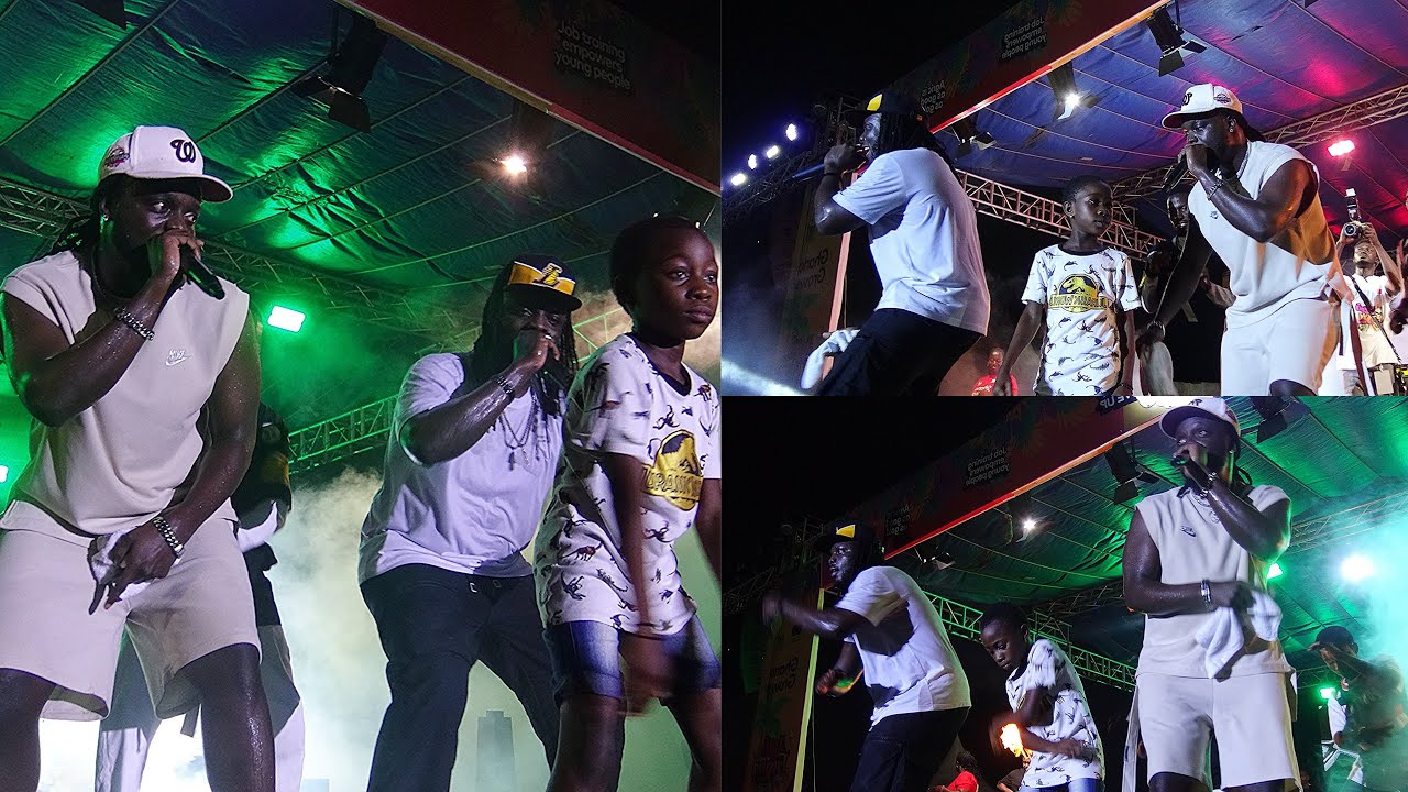 Dope Nation Performed Zormizor & Gbohe dance with Small Girl at ...