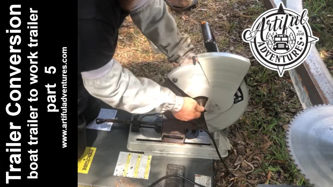 We converted a boat trailer | Part 5 - YouTube