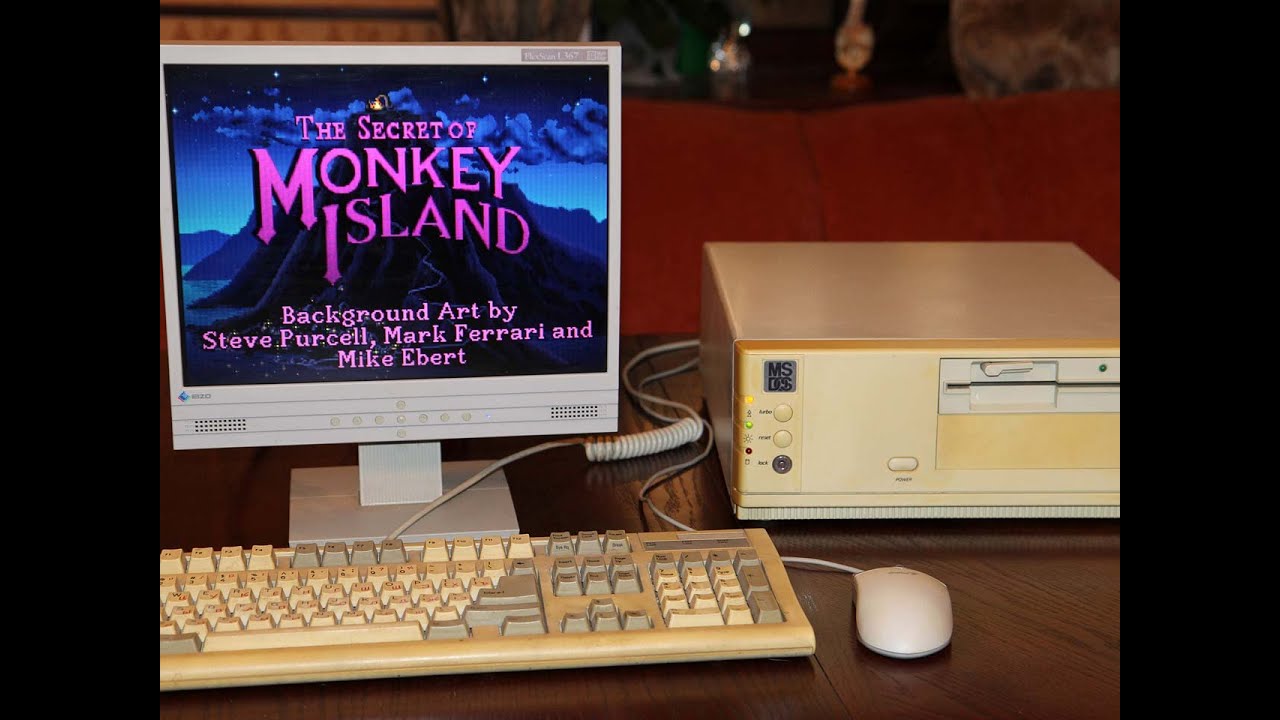 Harris 286 / 20MHz / 3Mb RAM / 420MHDD - YouTube