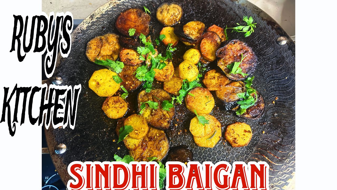 Making sindhi baigan recipe ( RUBY'S KITCHEN ) - YouTube