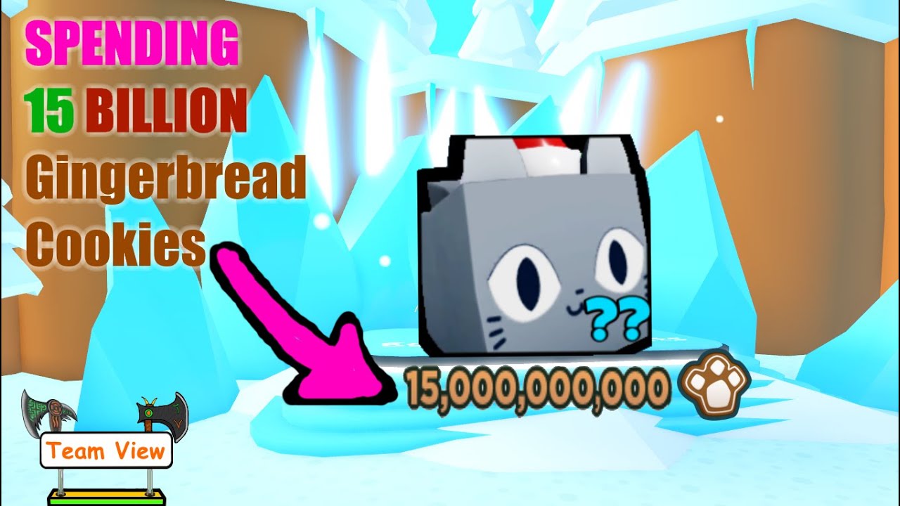 [Roblox] Pet Simulator X: Spending 15 BILLION Gingerbread Cookies ...