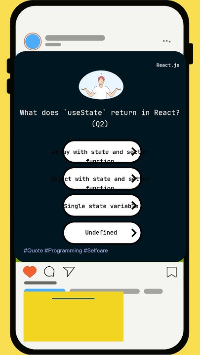 ReactJS interview MCQ #reactjs #hooks #usestate - YouTube