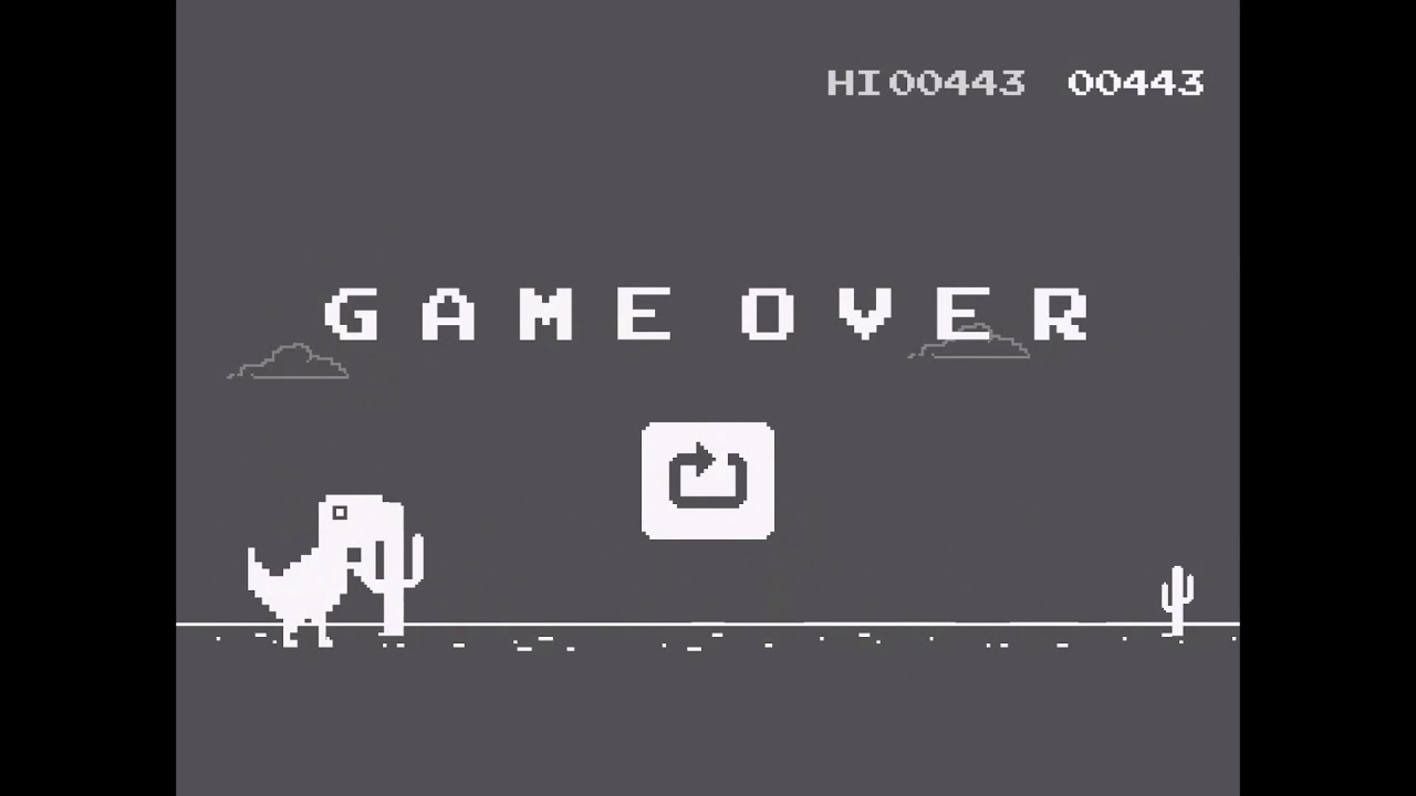The Offline Dinosaur Game YouTube the-offline-dinosaur-game-youtube