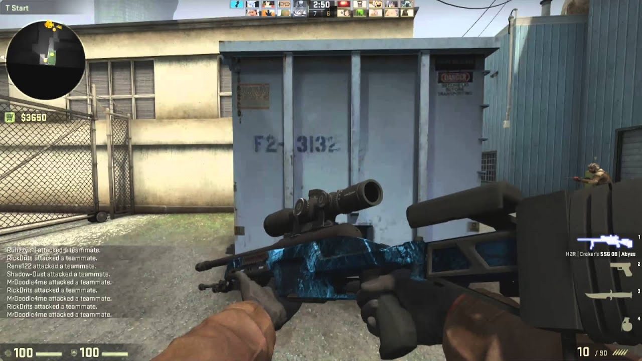 SSG 08 (Scout) Abyss - Counter Strike Go - YouTube