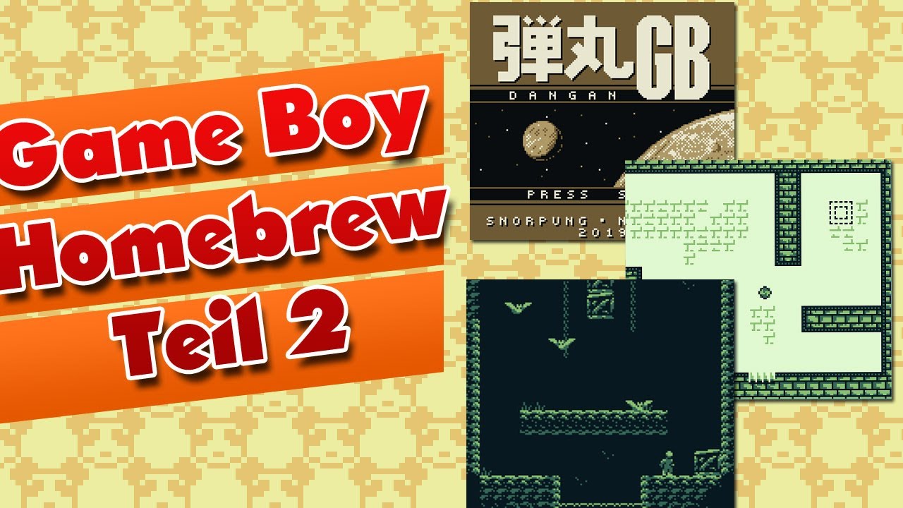 Game Boy Homebrew vorgestellt Folge 2: Dangan, Dungeon Ball und Upwell ...