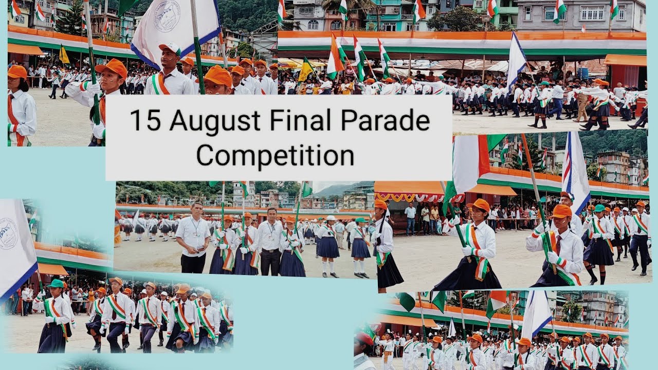 15th August Independence day 🇮🇳II Final Parade Competition with inter ...