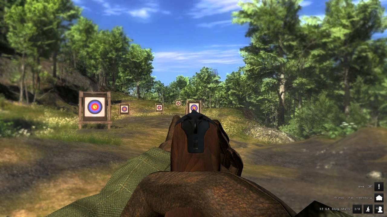 theHunter. 12 GA Blaser F3 Game O/U Shotgun testing - YouTube