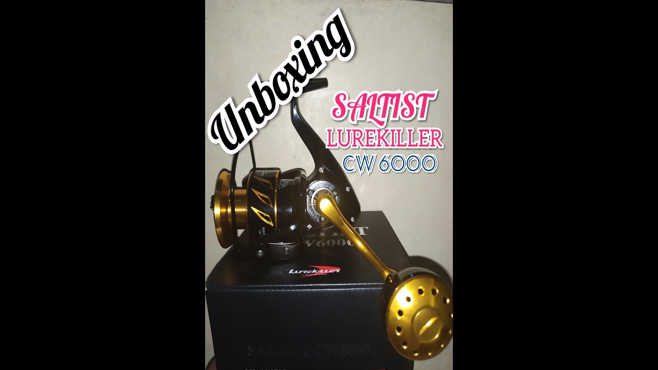 Unboxing saltist cw 6000 lurekiller - YouTube