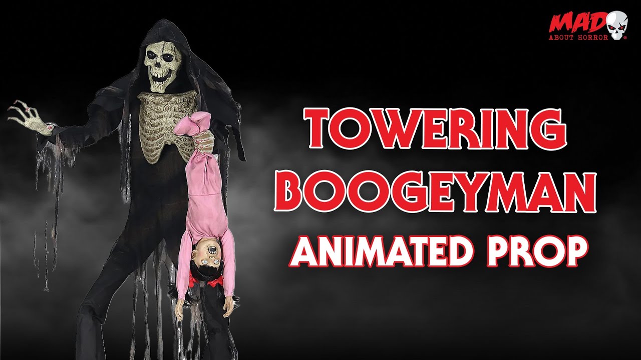 Towering Boogeyman Animated Prop - YouTube