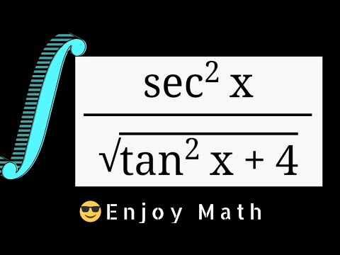 Integrate sec^2x/root(tan^2x+4) dx |Integral of sec^2x/root(tan^2x+4 ...
