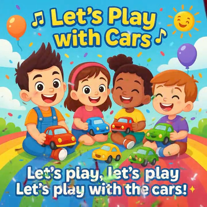 Let’s Play with Cars 🚗 | Fun Kids Song 🎶 | Sonia Majeed | Dollywood ...
