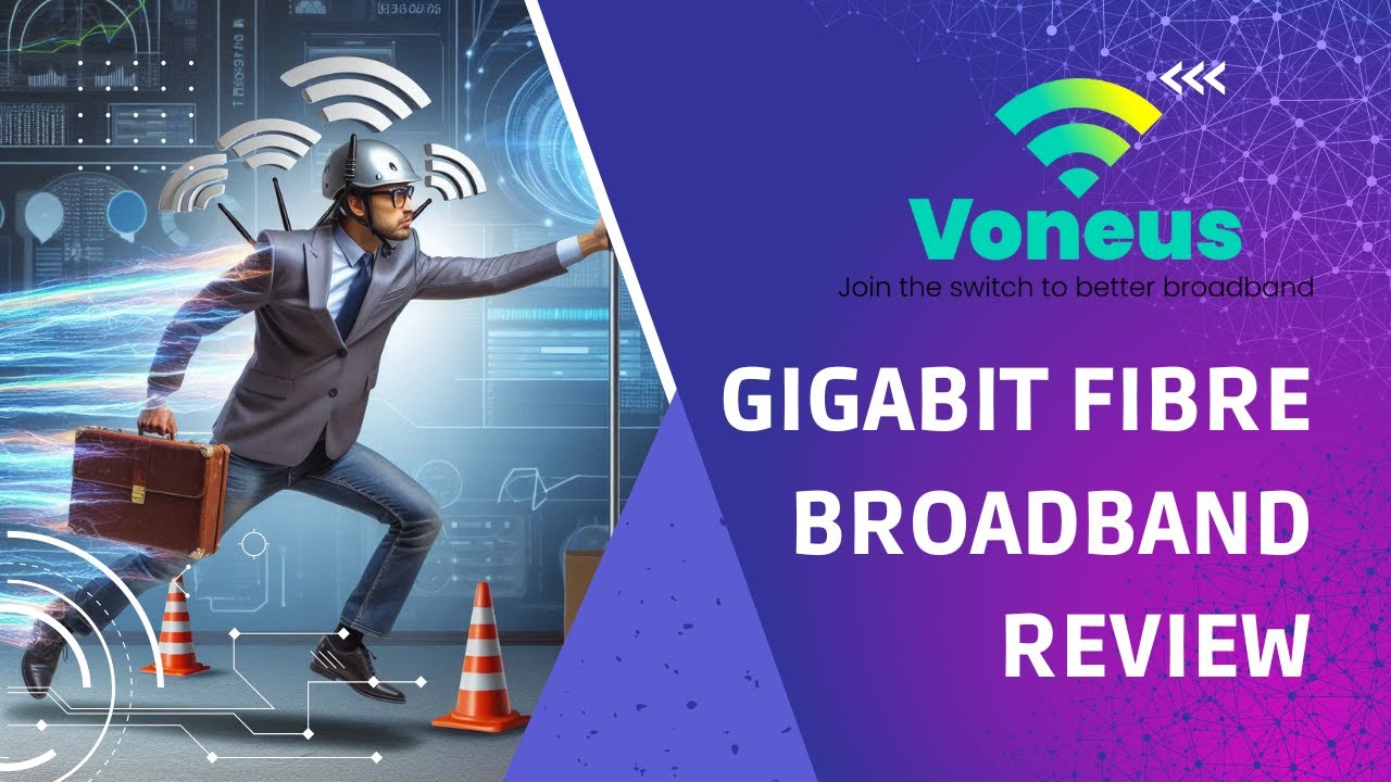 Voneus Wireless gigabit fibre. For those left behind - YouTube