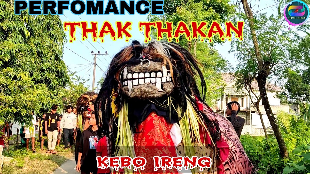 perfomance thak thakan kebo ireng di tanjang part1| indonesian ...