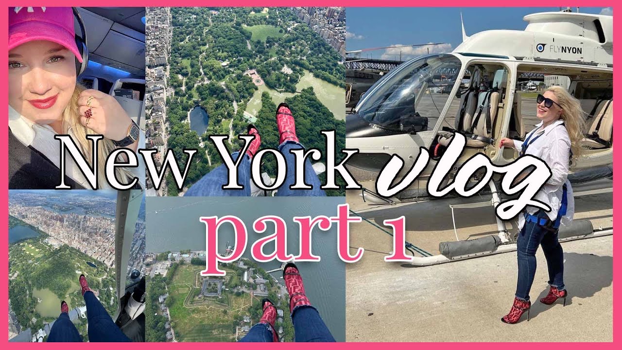NEW YORK VLOG | Helicopter over Manhattan FLYNYON review! - YouTube