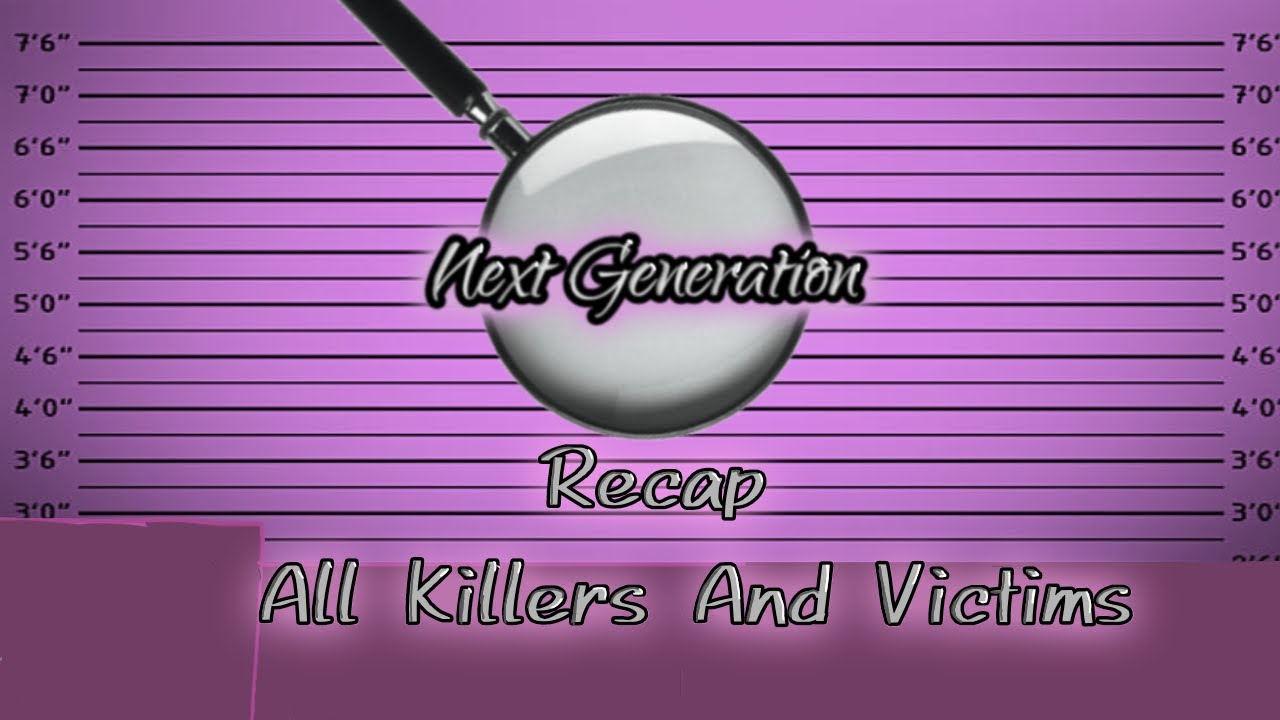 Criminal Case Fanmade Next Generation Recap: Cases 0-42 All Killers And ...