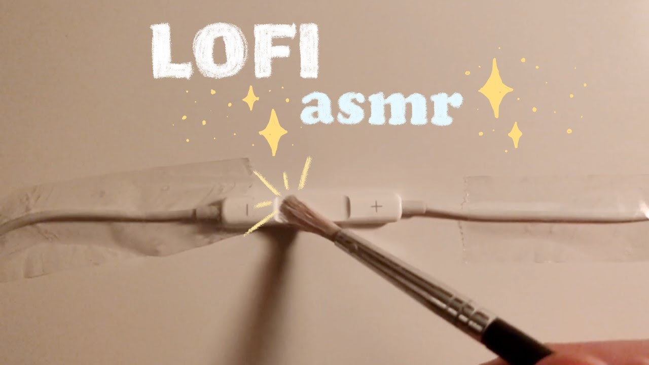 my first asmr video | lo-fi asmr | apple mic - YouTube