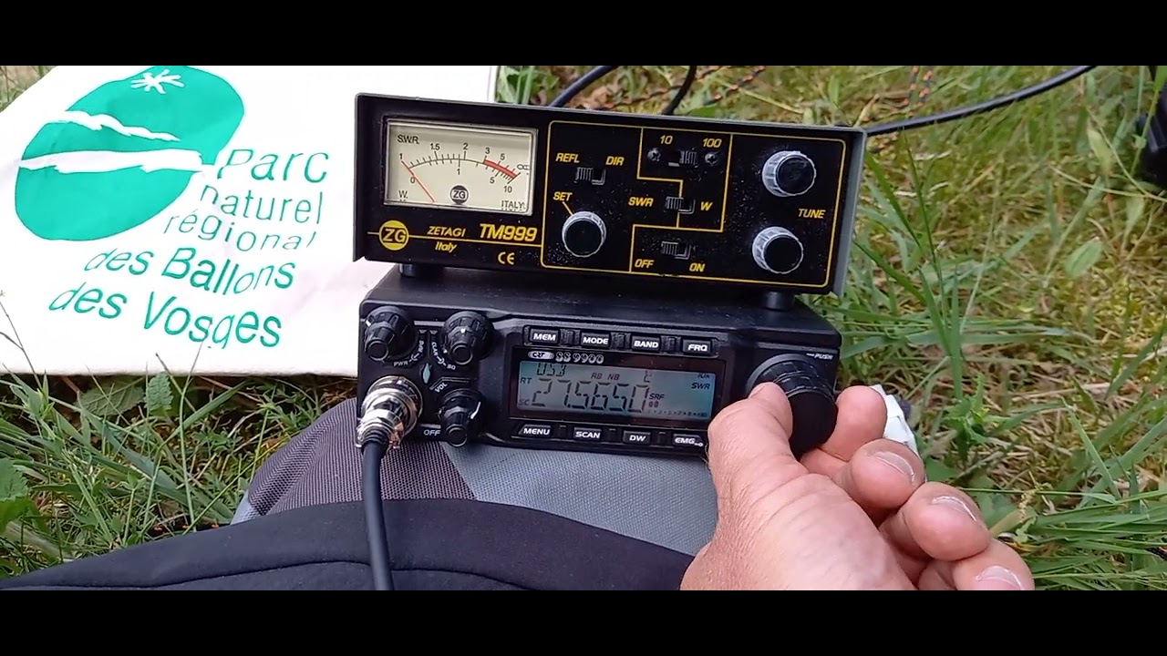 Essai antenne filaire Lemm AT-111 RX/TX/ROS - YouTube