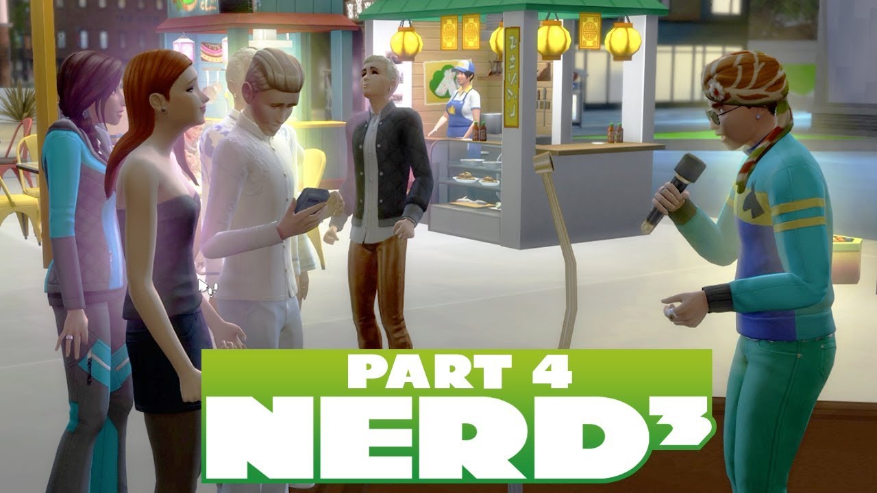 Nerd³ Lives in The Sims 4 - 4 - The Comedy Festival - YouTube