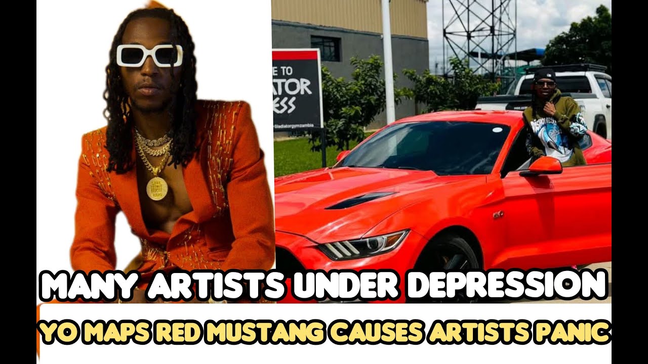 ARTISTS DEPRESSED 💔 FOR YO MAPS LATEST RED MUSTANG😭 #yomaps # ...