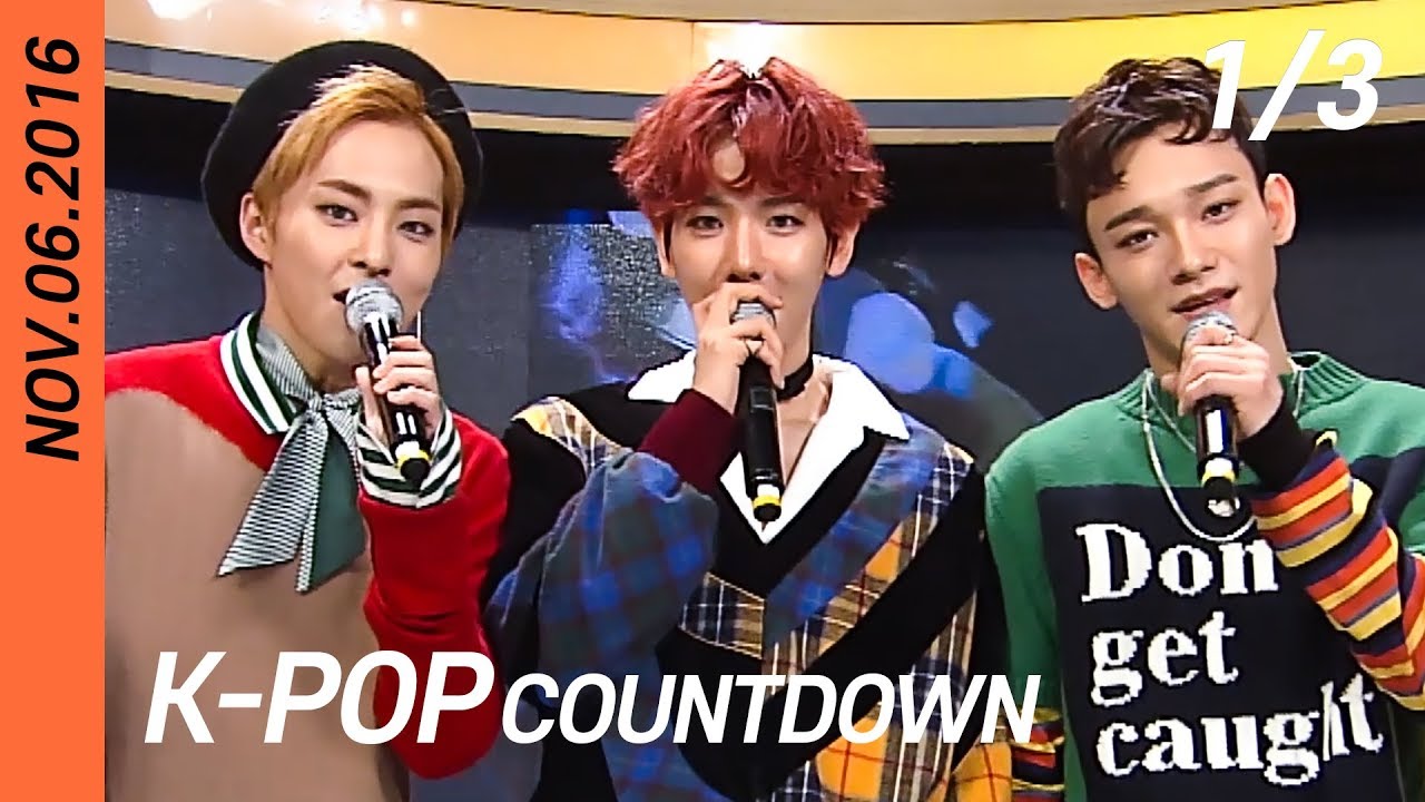 [FULL] SBS K-POP Countdown (1/3) | EP887 (20161106) | BTS, BLACKPINK ...