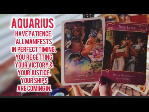 AQUARIUS: TRUE LOVE ️ THIS LOVE IS ONCE IN A LIFETIME. A LOVE ...