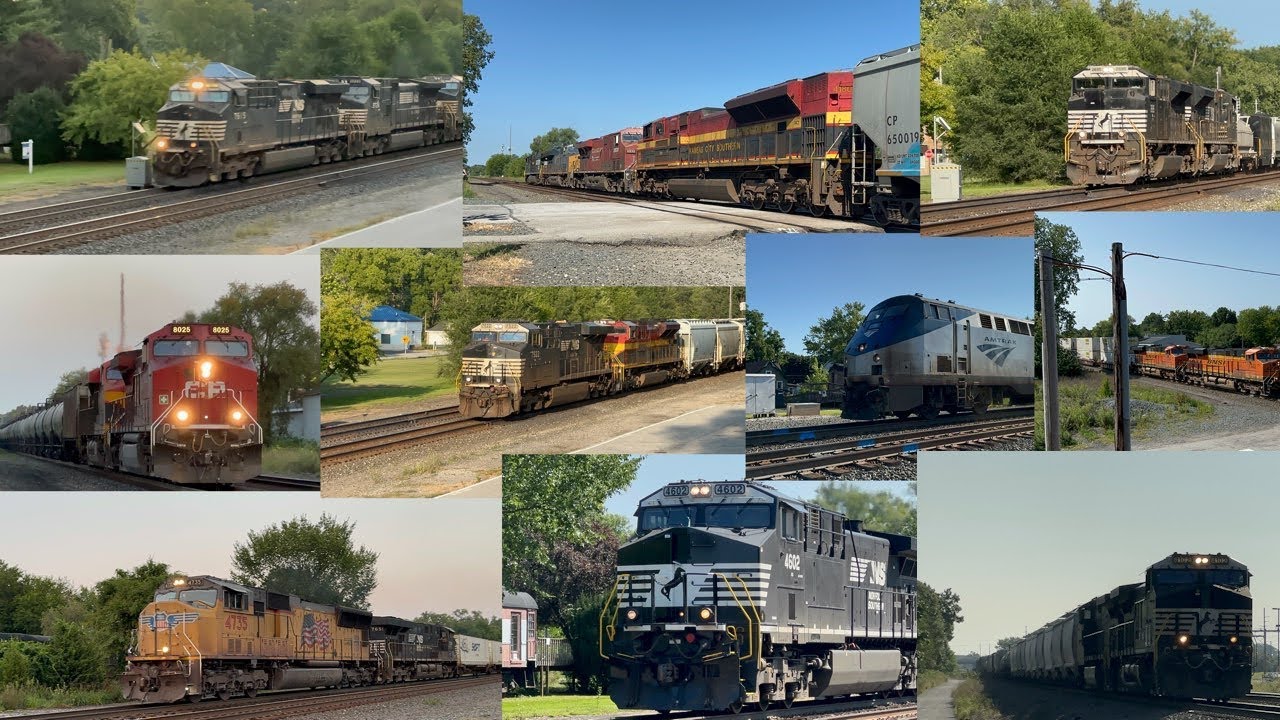 Summer Trains at Riley’s Railhouse - Chesterton, IN 2023 - YouTube