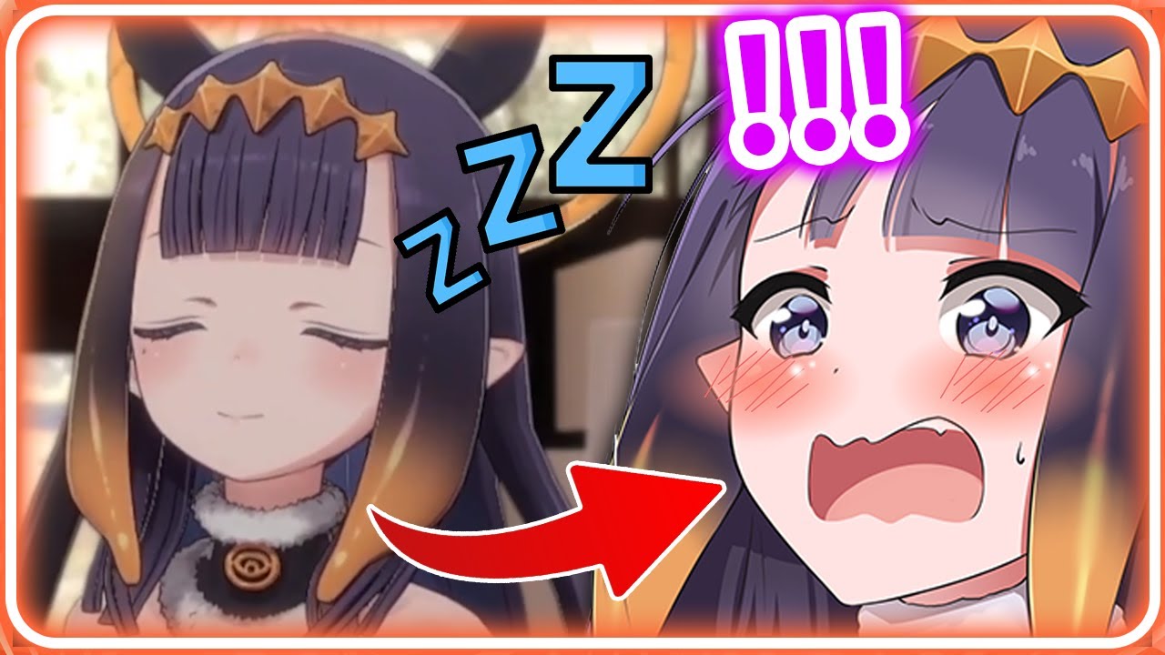 Ina Fell Asleep on Ame's Couch and This Happened 【Ninomae Ina'nis ...