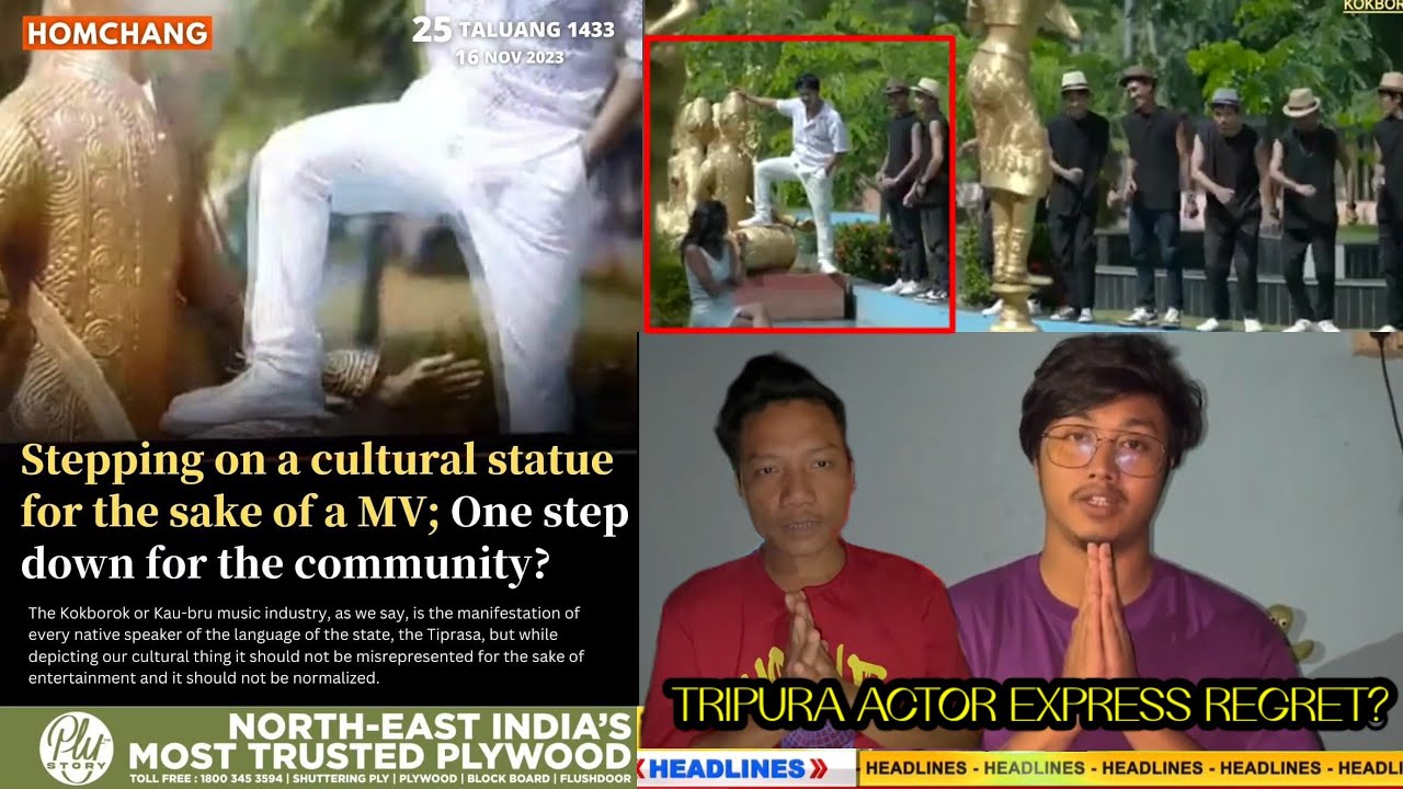 ARTIST DRAVID REANG AND GOVIND MOLSOI SHARE THEIR APOLOGIES MESSAGE ...