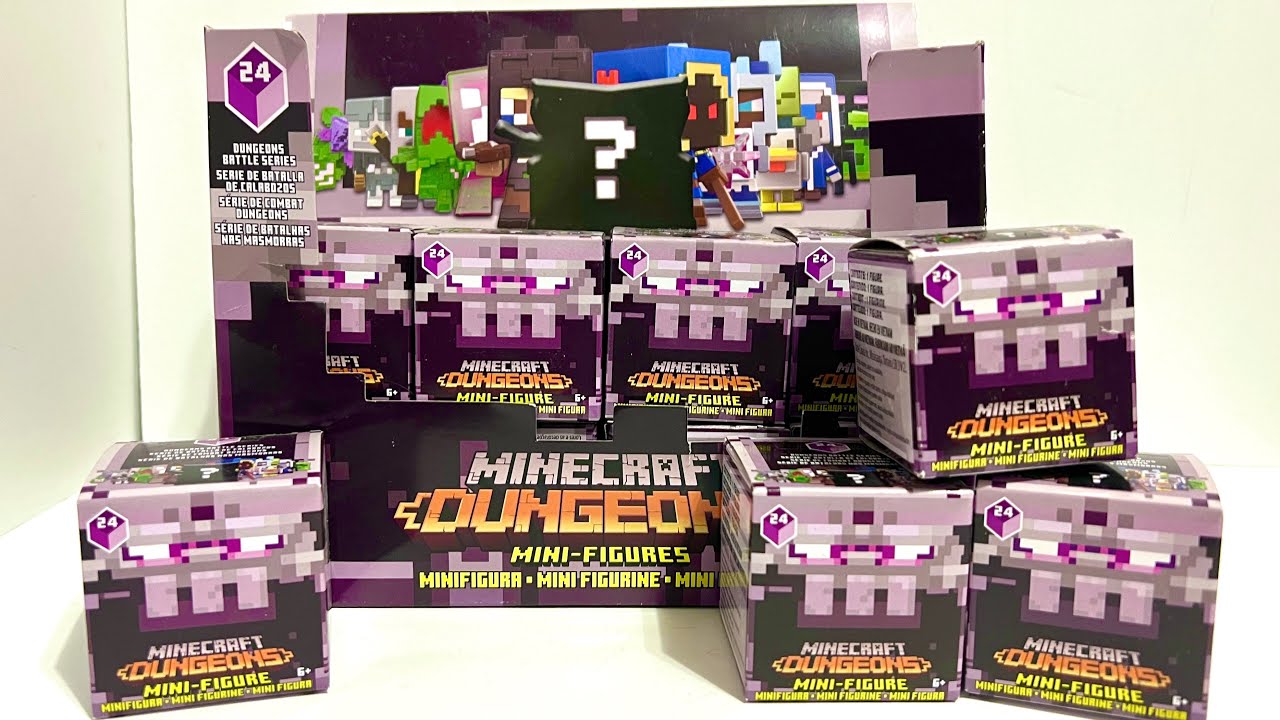 Minecraft Dungeons [Series 24] MYSTERY Blind Bag Unboxing!!! - YouTube