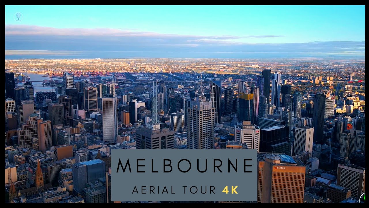 MELBOURNE - 4K AERIAL DRONE SKYLINE TOUR - YouTube