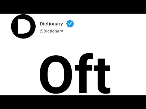 Oft Meaning In English - YouTube