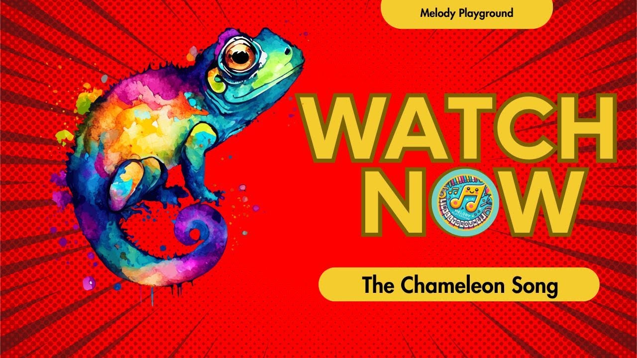 The Chameleon Song | Kids Song | Learn English #trendingvideo #usatoday ...