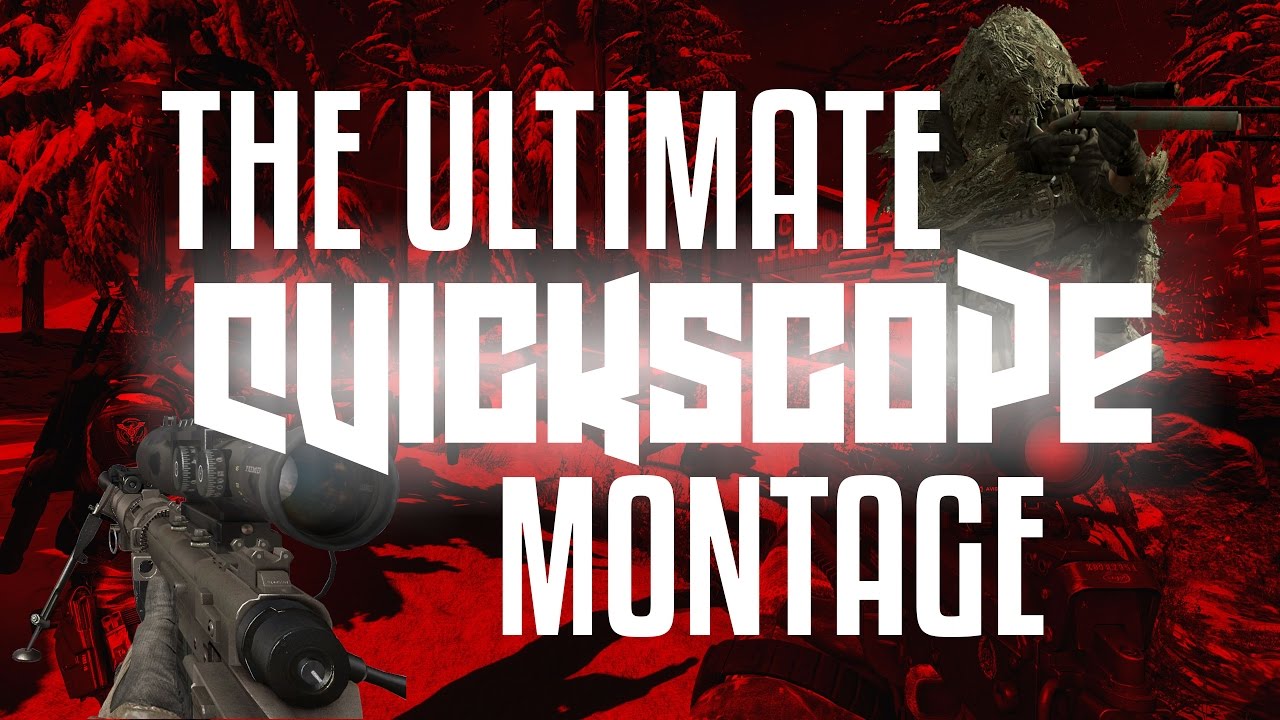 THE ULTIMATE OPTIC QUICKSCOPING MONTAGE - YouTube