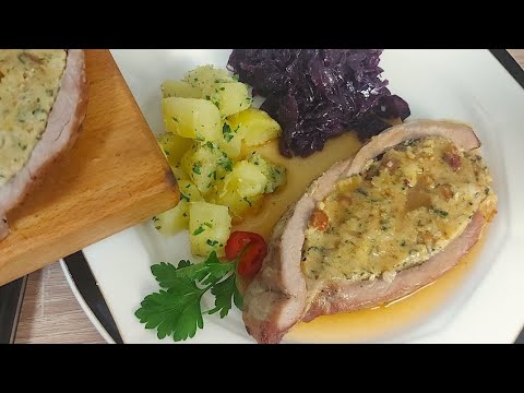 Klasszikus töltött dagadó párolt káposztával és petrezselymes krumplival - Az én alapszakácskönyvem