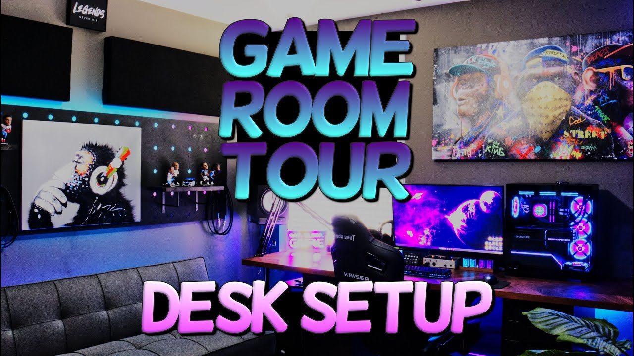2024 Room Tour and Desk Setup 4K - YouTube