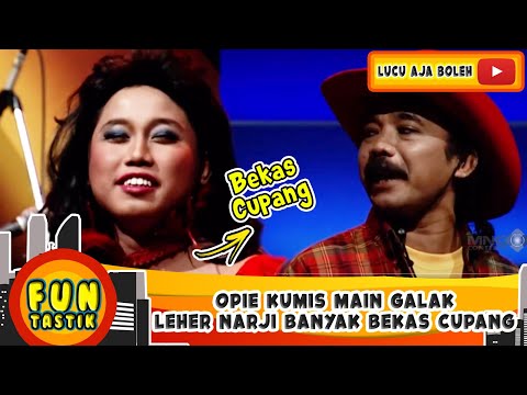 OPIE KUMIS MAIN GALAK ! CEWEK BOHAY KASIH LIAT BEKAS CUPANGAN DI LEHER - FUNTASTIK