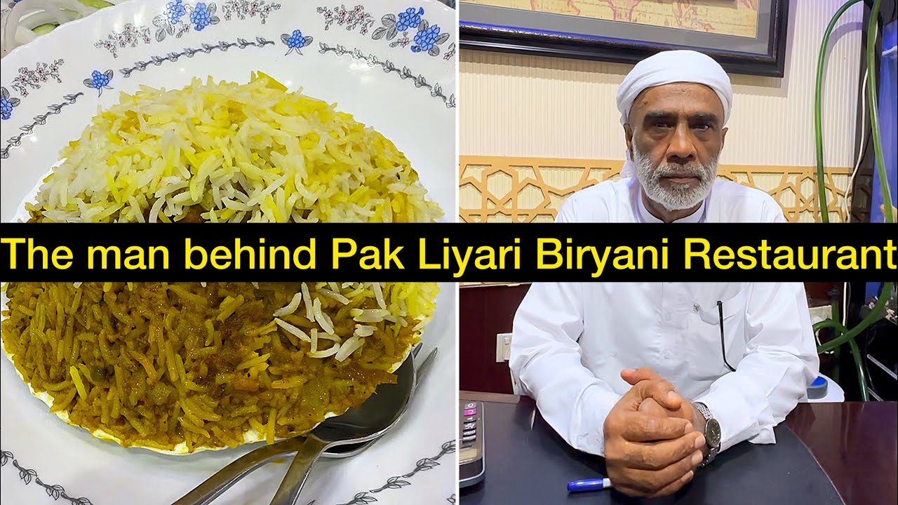 First Time Ever Pak Liyari Biryani Dubai Owner Exclusive Interview|Man ...