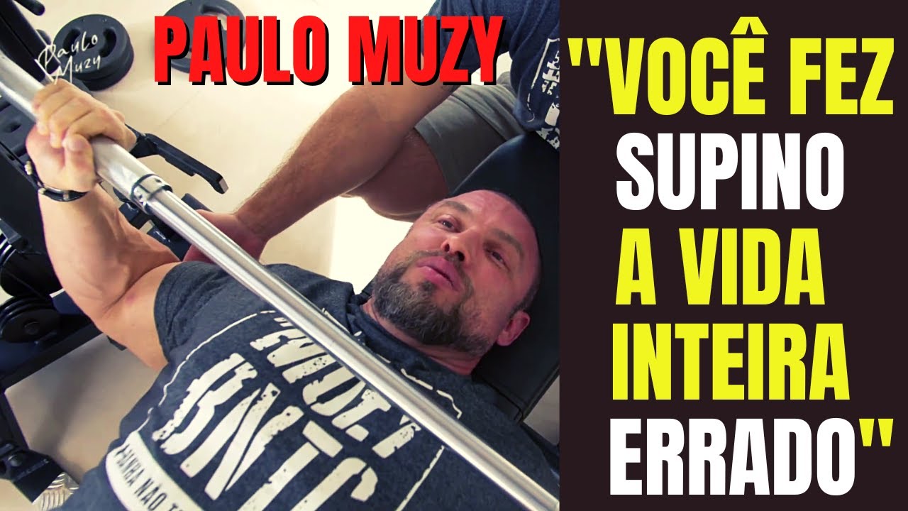 MUZY ENSINA O JEITO CERTO DE FAZER SUPINO - YouTube