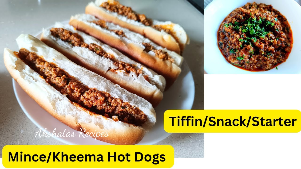 Mince/Kheema Hot Dogs Recipe|@akshatasrecipes#hotdog#mincerecipe# ...