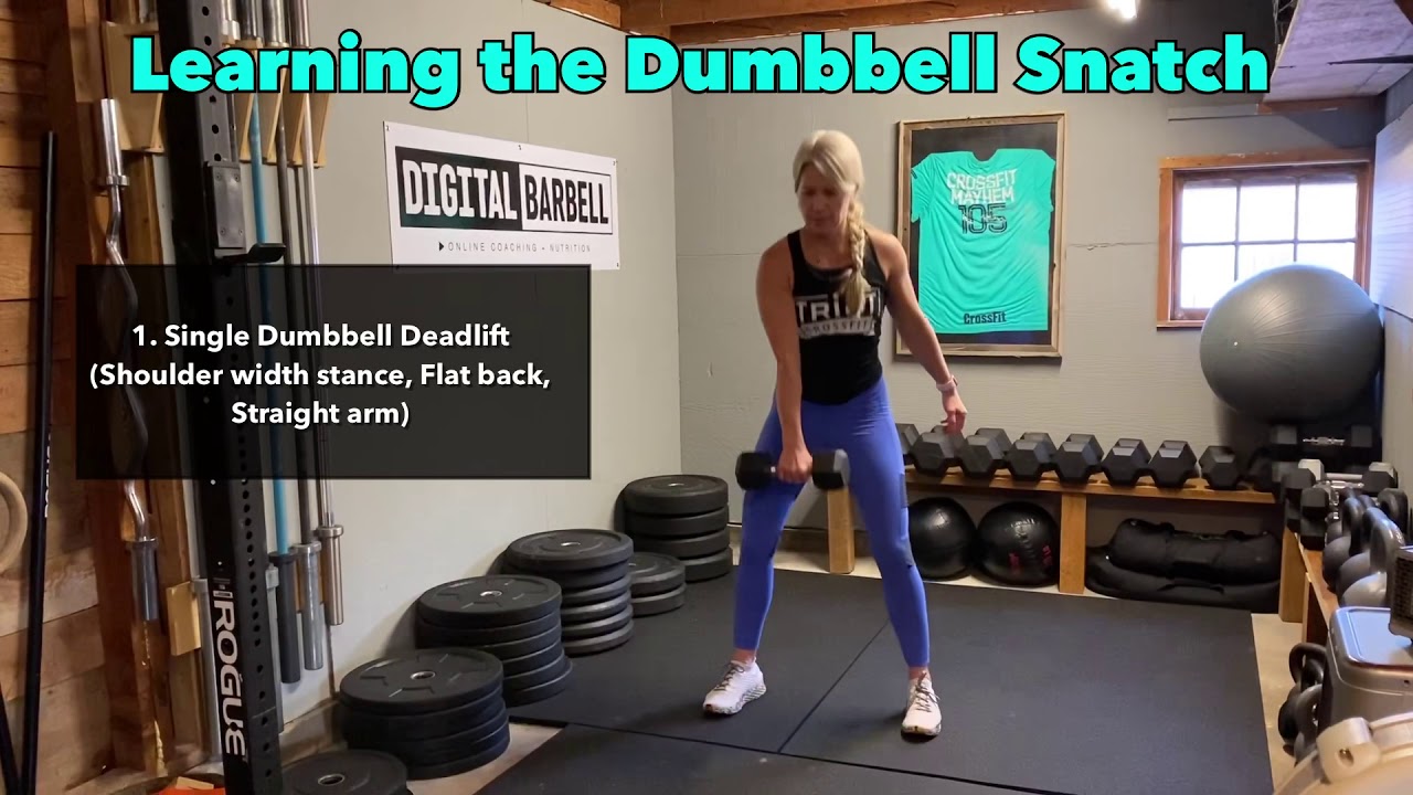 Learning the Dumbbell Snatch - YouTube