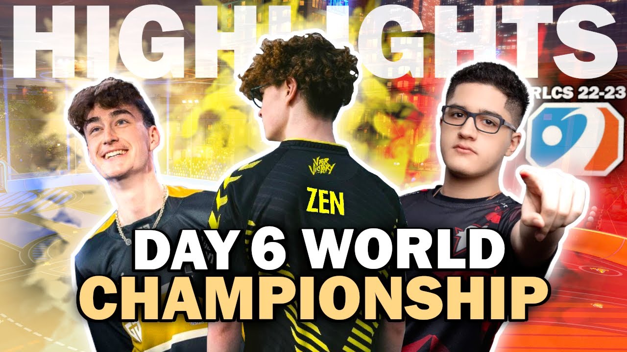 DAY 6 RLCS WORLD CHAMPIONSHIP HIGHLIGHTS 2023!! | GROUP B RLCS 2023 ...