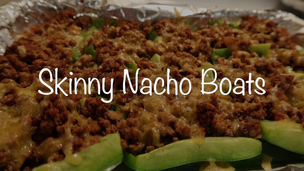 Skinny Nacho Boats! - Collab with Sarah Greco! - YouTube