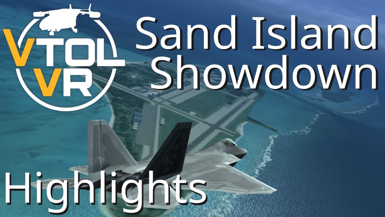 VTOL VR Multiplayer Highlights: Sand Island - Showdown - YouTube