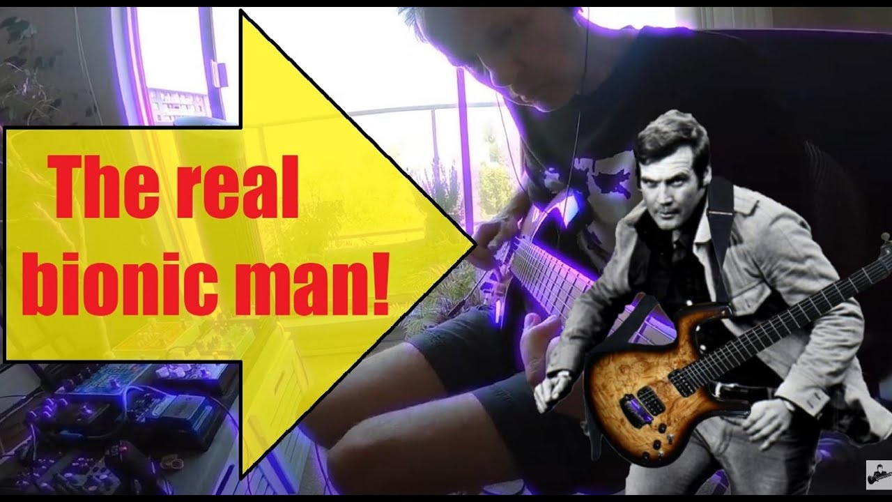 Extreme 90 minute guitar solo! (Bionic man in action!) - YouTube