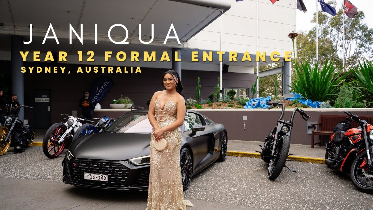 Year 12 Formal | Janiqua's Entrance - YouTube
