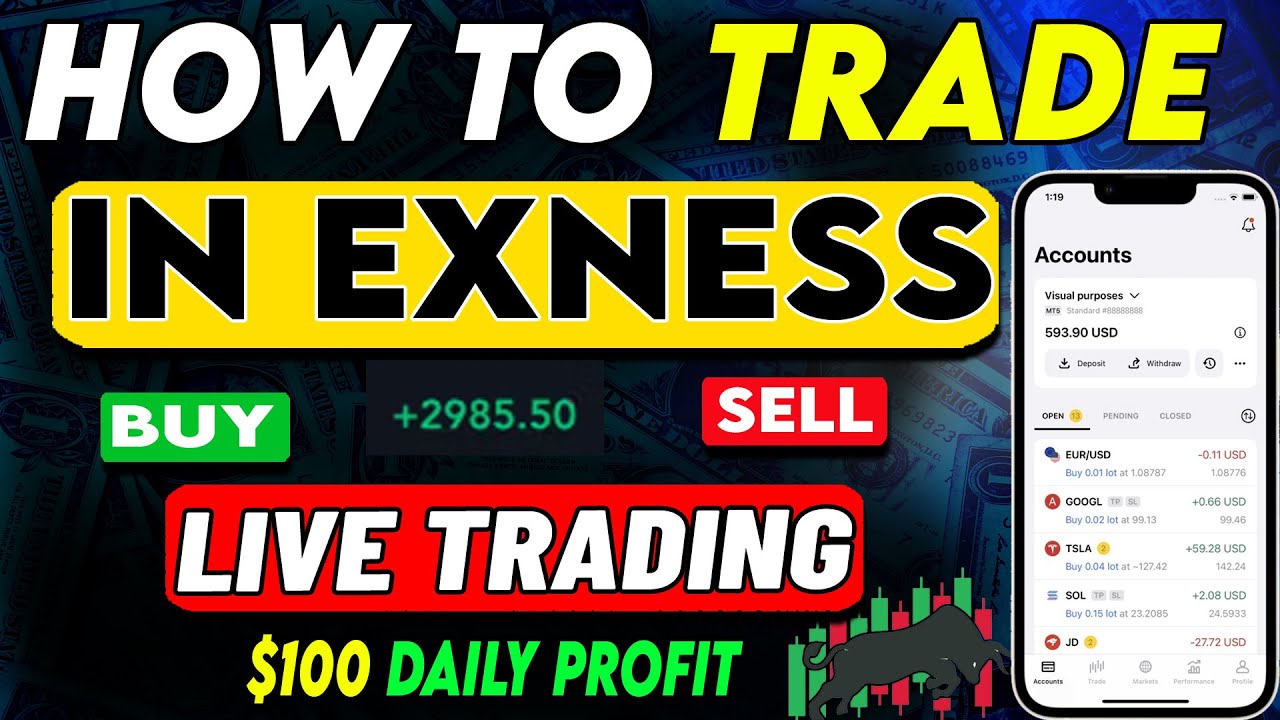 How to Trade on Exness | Exness me Trading Kaise Kare | Step by Step ...