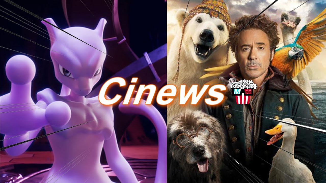 CINEWS: Dolittle Fracasa, tenemos nuevo Jack Sparrow, nueva película de Pokémon y más - YouTube