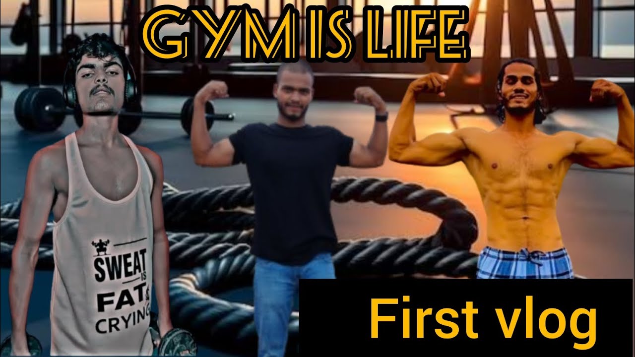 gym is life 🏋️ | gym motivational |first my vlogs #trending #video # ...