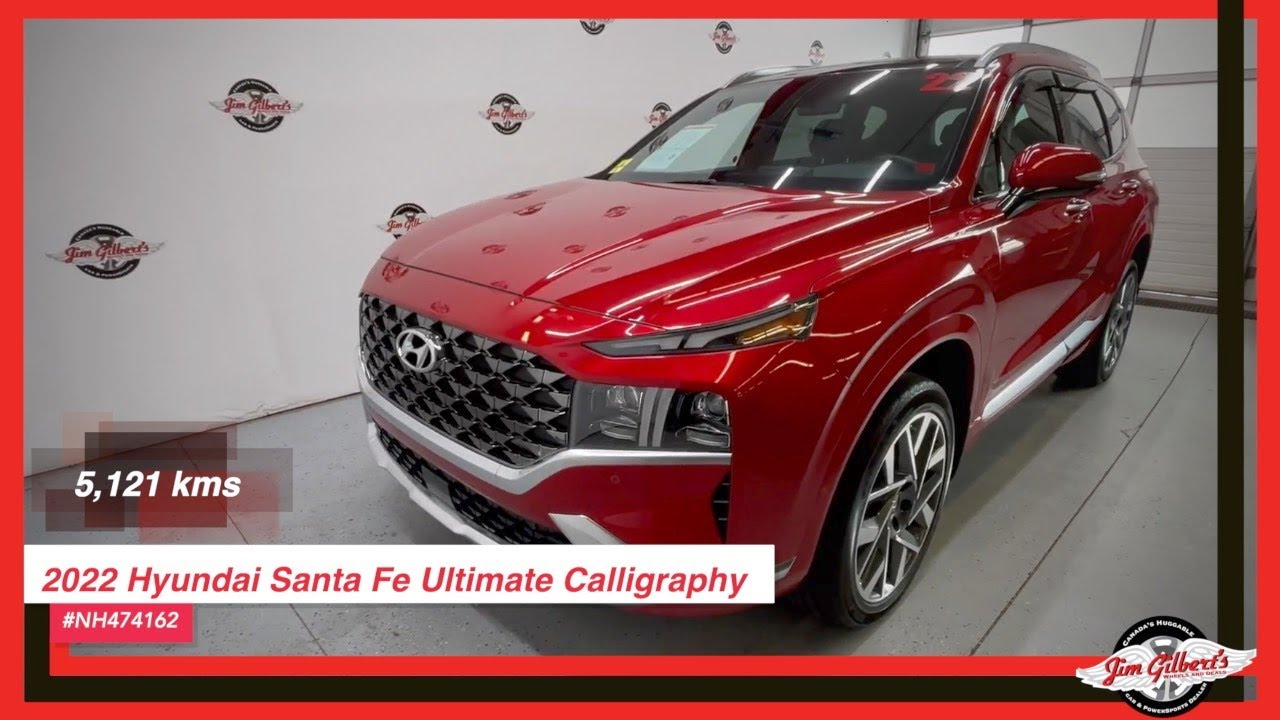For Sale 2022 Hyundai Santa Fe Ultimate Calligraphy - YouTube
